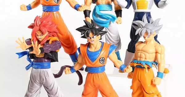Pack de figurines Dragon Ball - 6 personnages - JutsuShop